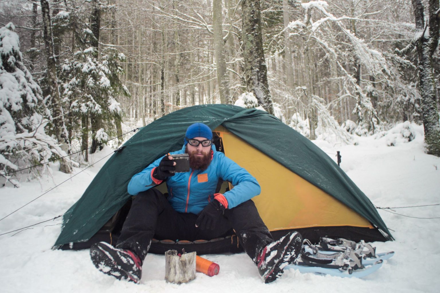 13 Tips for Staying Warm While Winter Camping | Camping Hacks | The ...