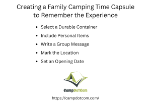 How Can Creating a Family Camping Time Capsule to Remember the ...