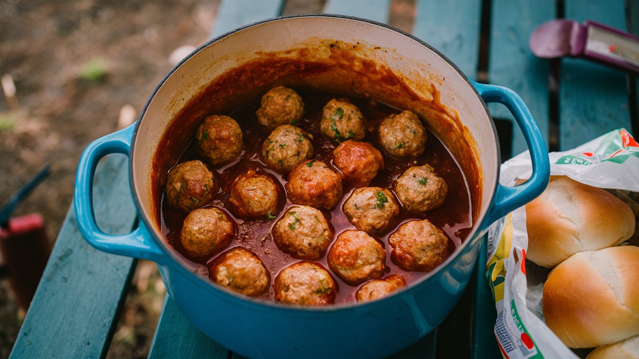 Make-Ahead Campfire Meatballs | Camping Hacks | The Best Camping Hacks ...